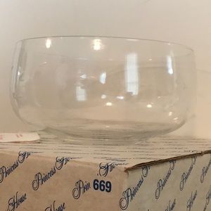 Princess House | Dining | Large Handblown Crystal Bowl Princess House ...